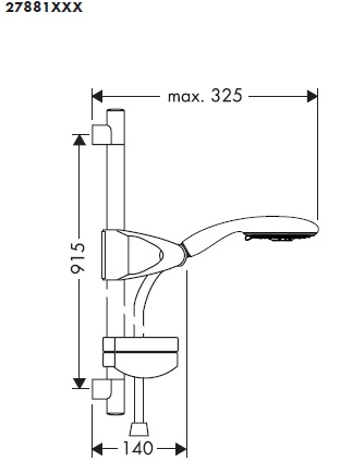 Hansgrohe Raindance E 100 AIR 3jet/Unica - Kádkirály.hu - Akciós kád ...