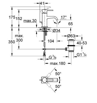 Grohe Allure egykaros mosdócsaptelep (kicsi) (32144000) - Kádkirály.hu ...